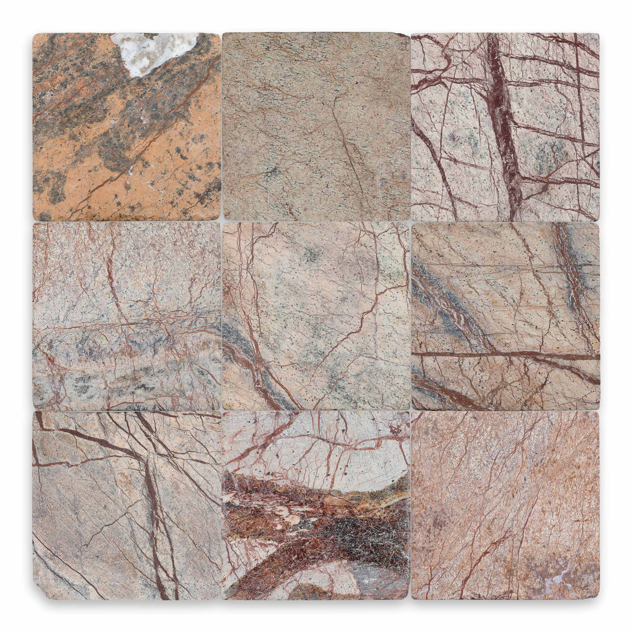 Rain Forest Brown Marble Tile | Natural Stone Resources