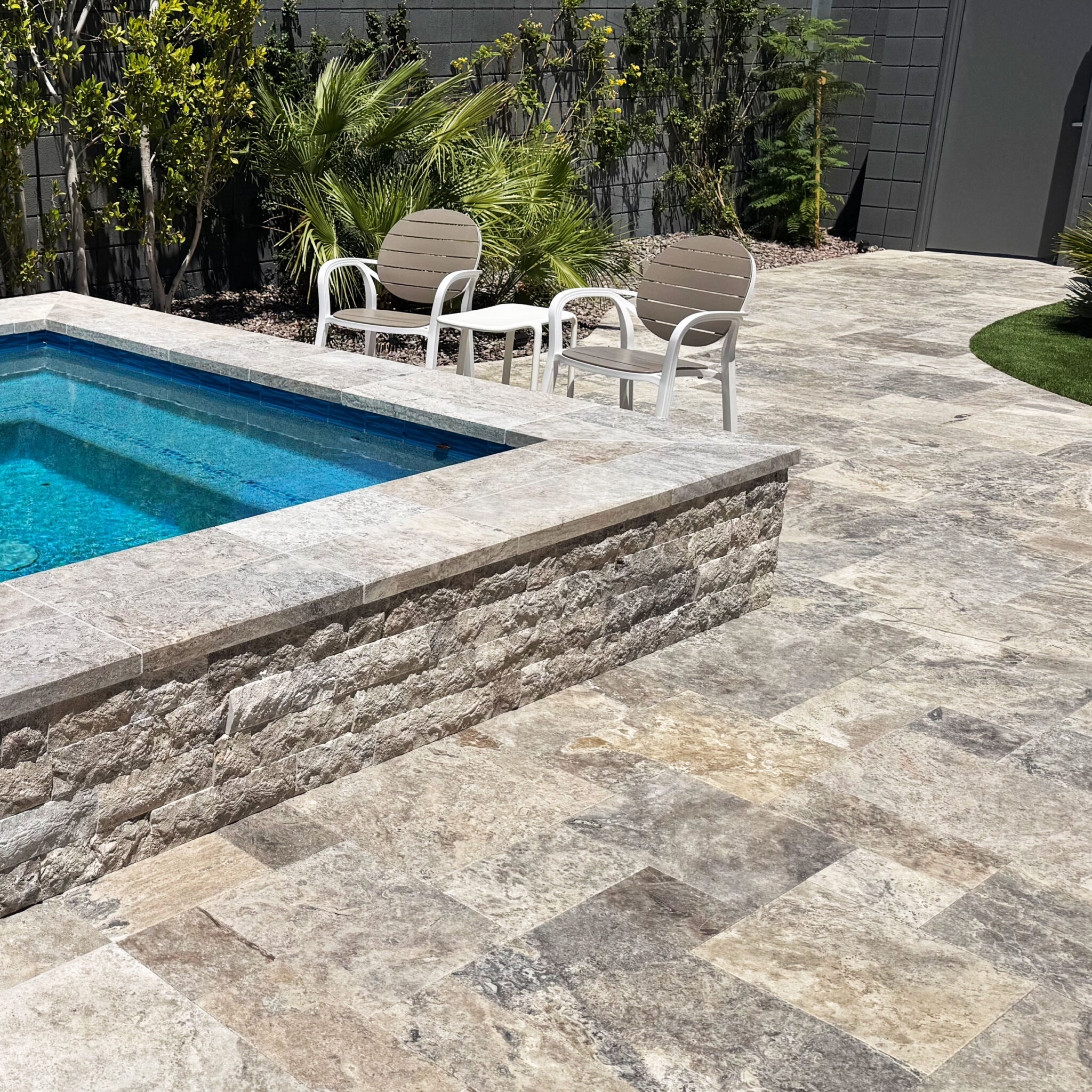 Silver Premium Travertine Paver | Natural Stone Resources
