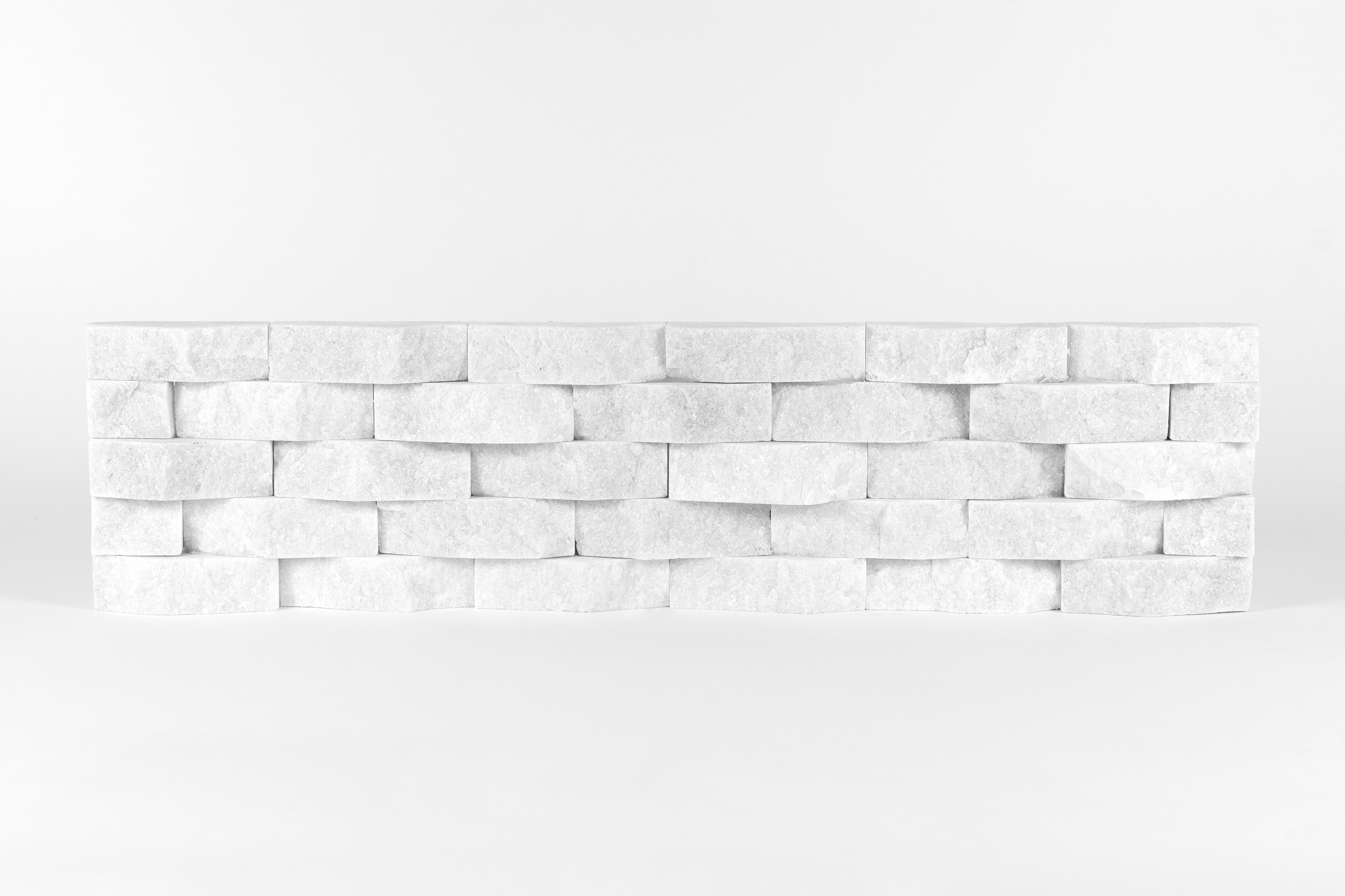White Quartzite Ledger Panel | Natural Stone Resources