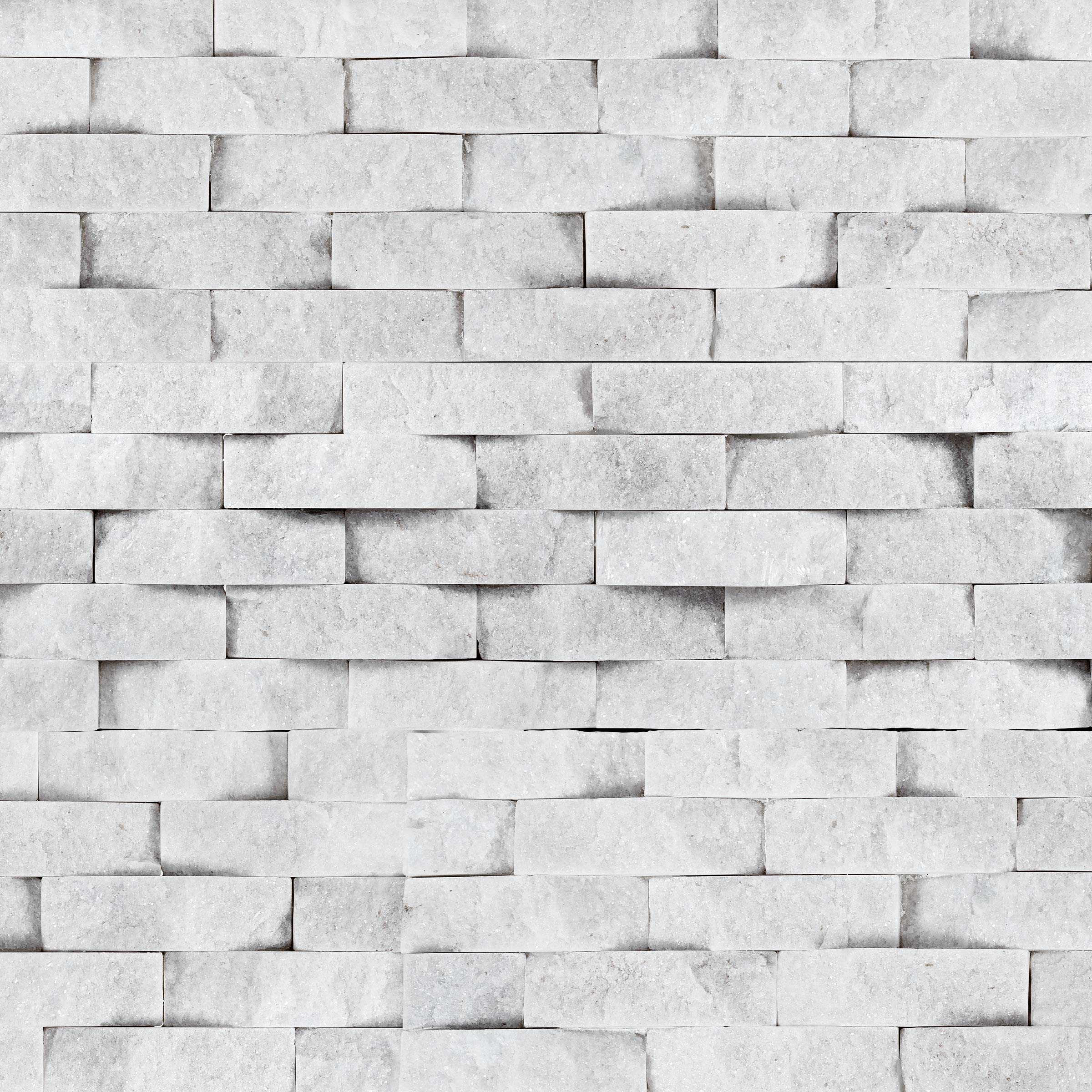 White Quartzite Ledger Panel | Natural Stone Resources