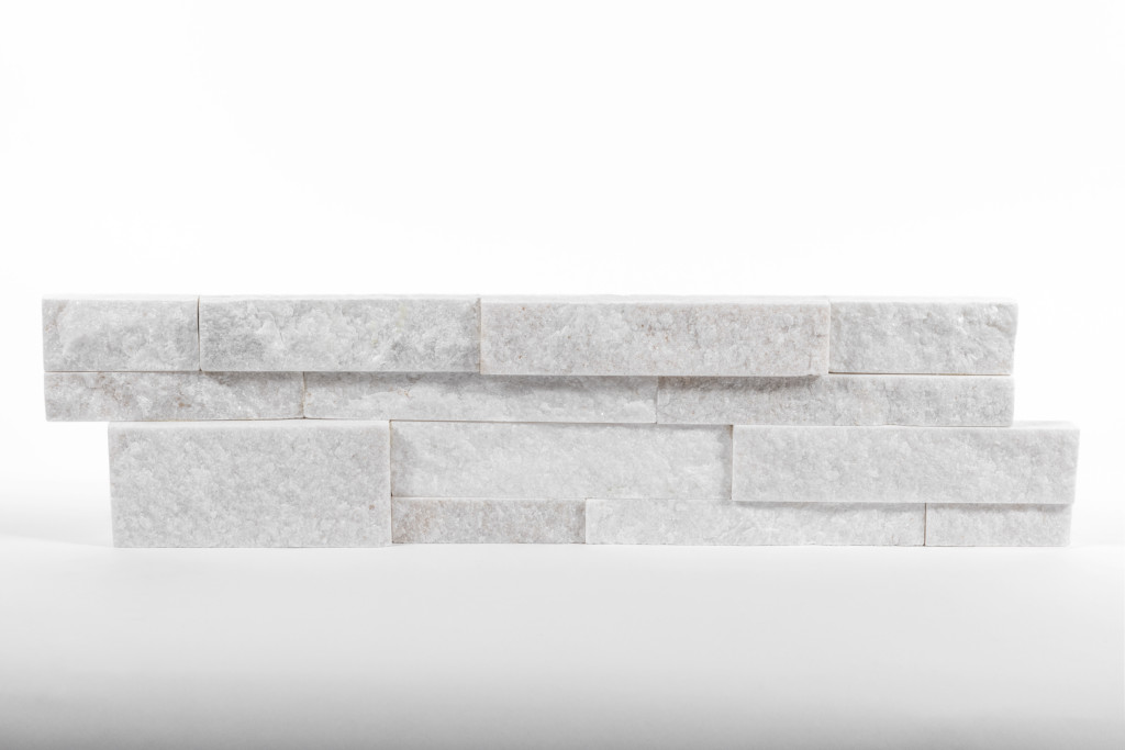 White Quartzite Ledger Panel | Natural Stone Resources