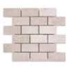 Botticino Turkish Marble Brick 2" X 4" Tumbled | Natural Stone Resources