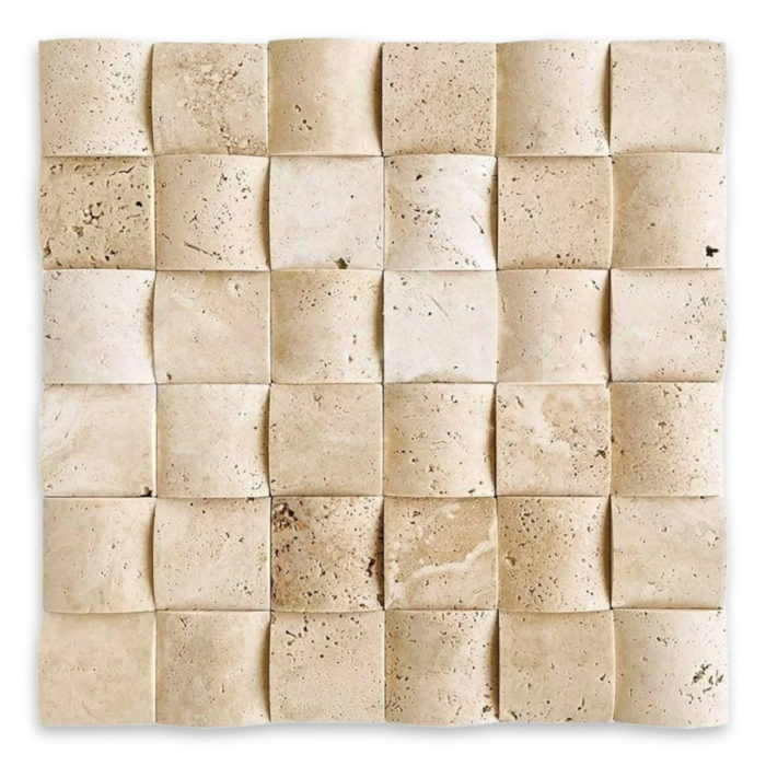 Ivory Premium Travertine Mosaics Collection | Natural Stone Resources