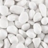 Ice White Tumbled Loose Pebbles | Natural Stone Resources